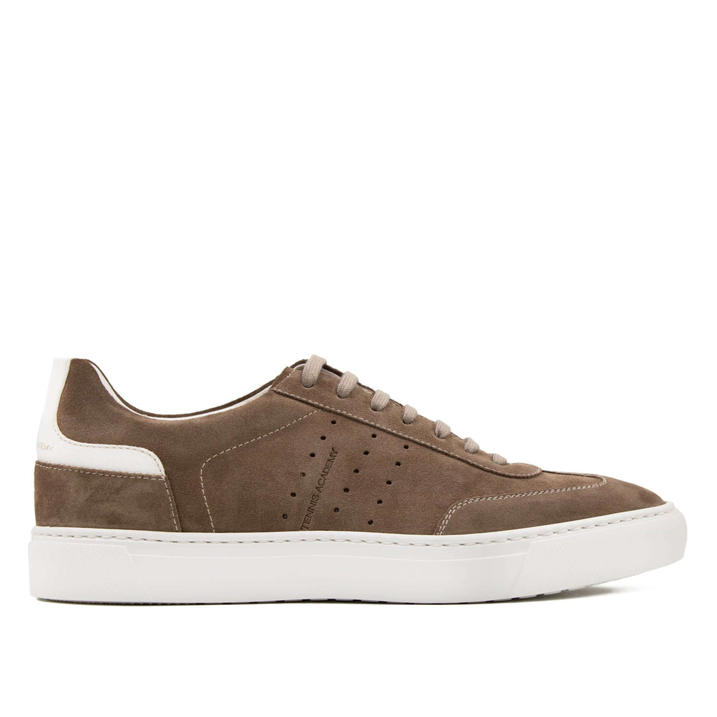 Men's Shapo suede tobacco sneaker | Il Gergo